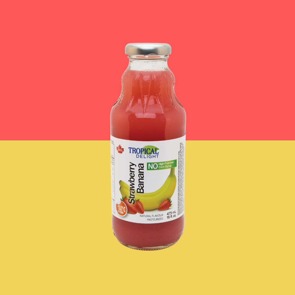 Strawberry Banana Nectar – Tropical Delight Beverages